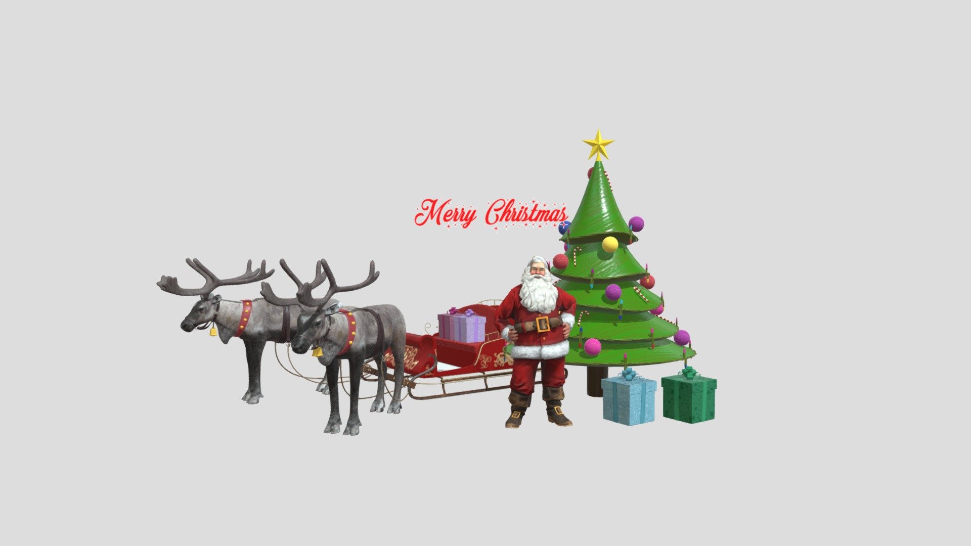 Santa Environment 4 - 3D model by immersionslabs1 [51524d1] - Sketchfab