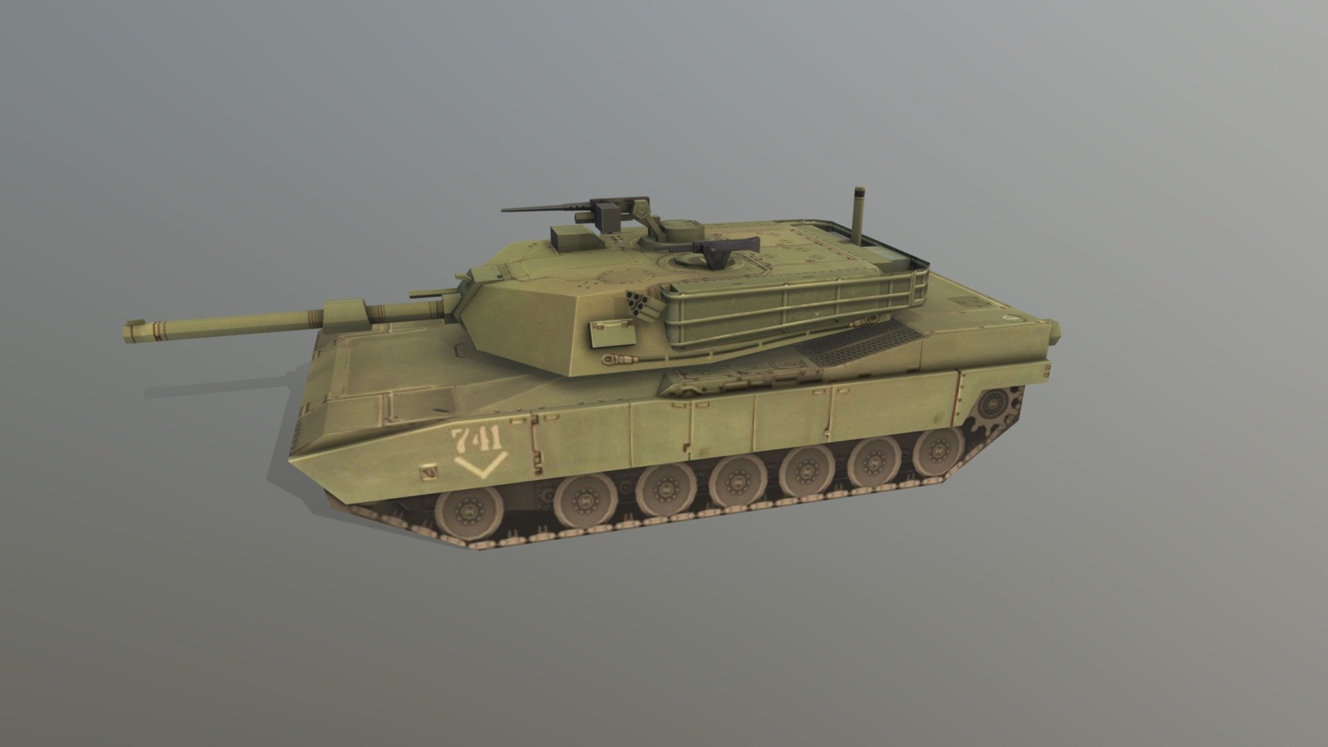 Low Poly Tank - 3D model by Arcadet [515421c] - Sketchfab