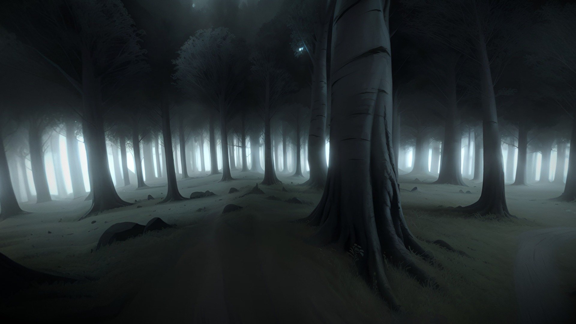 creepy misty forest skybox 007 - Buy Royalty Free 3D model by stylized ...