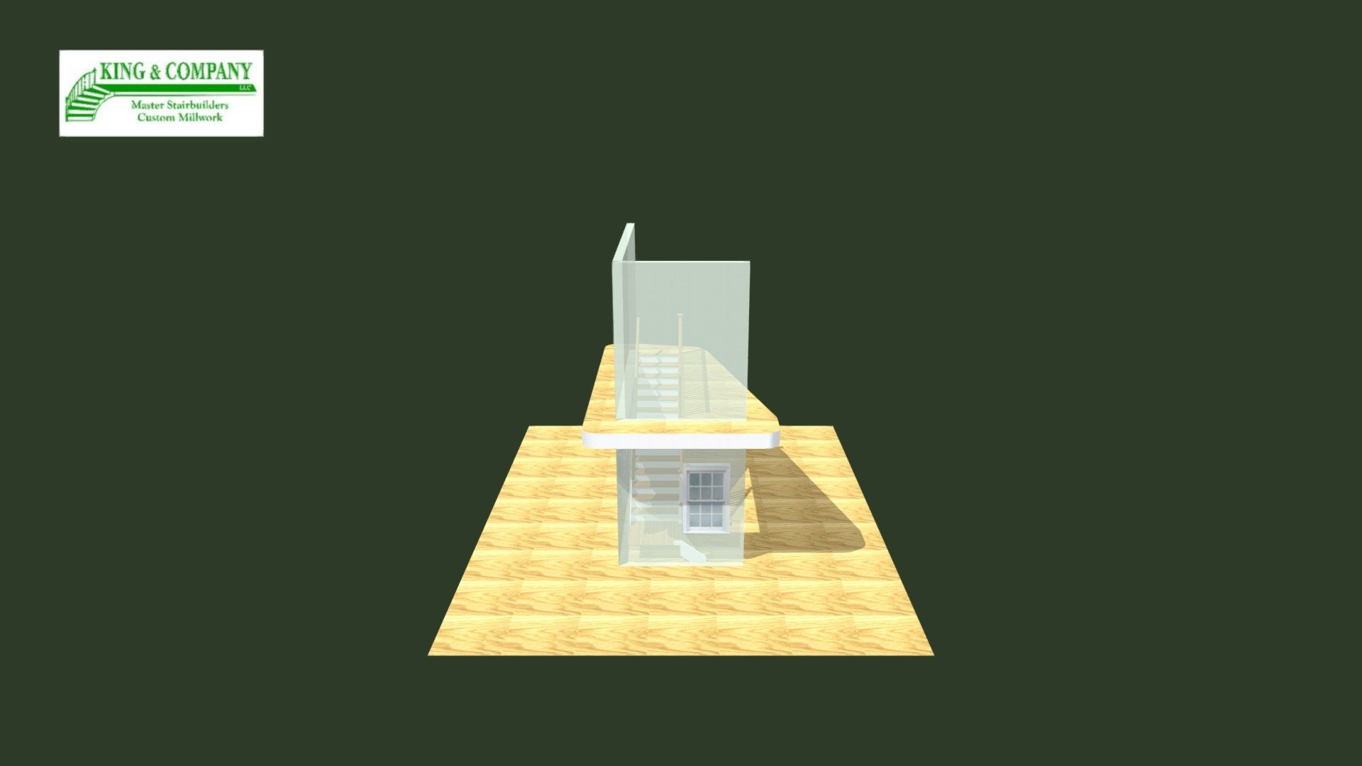 Horigan Main stair 1-2 10-18-22 - 3D model by Kingstair (@Kingstairs ...