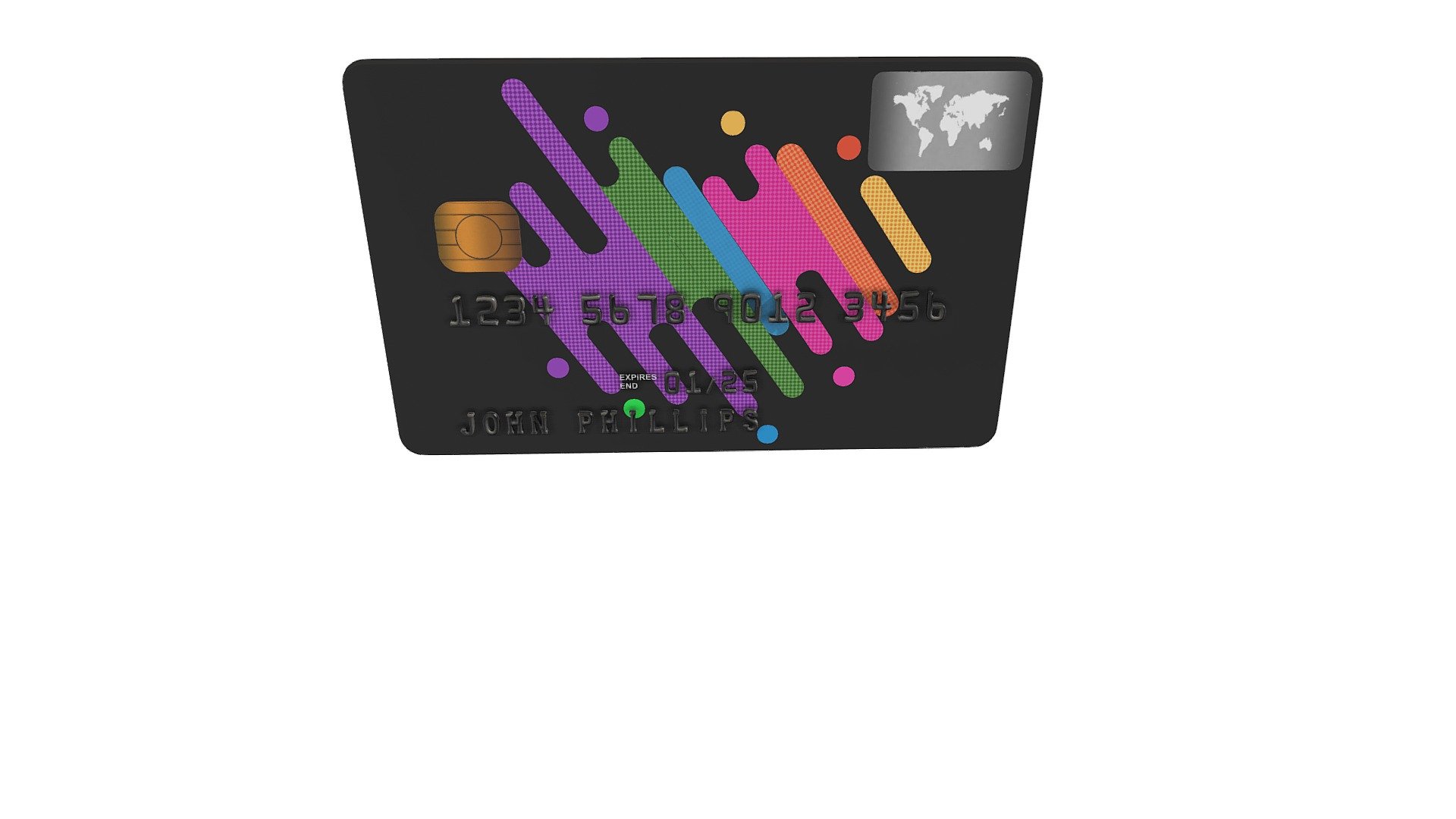 Credit Card - 3D model by Djalma Junior (@pacefox) [5155c26] - Sketchfab