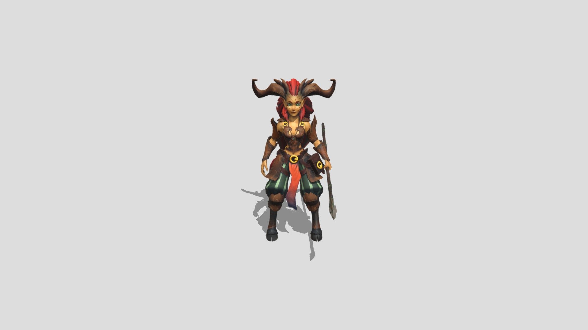 Faun animation - 3D model by MyMind [5155c5a] - Sketchfab