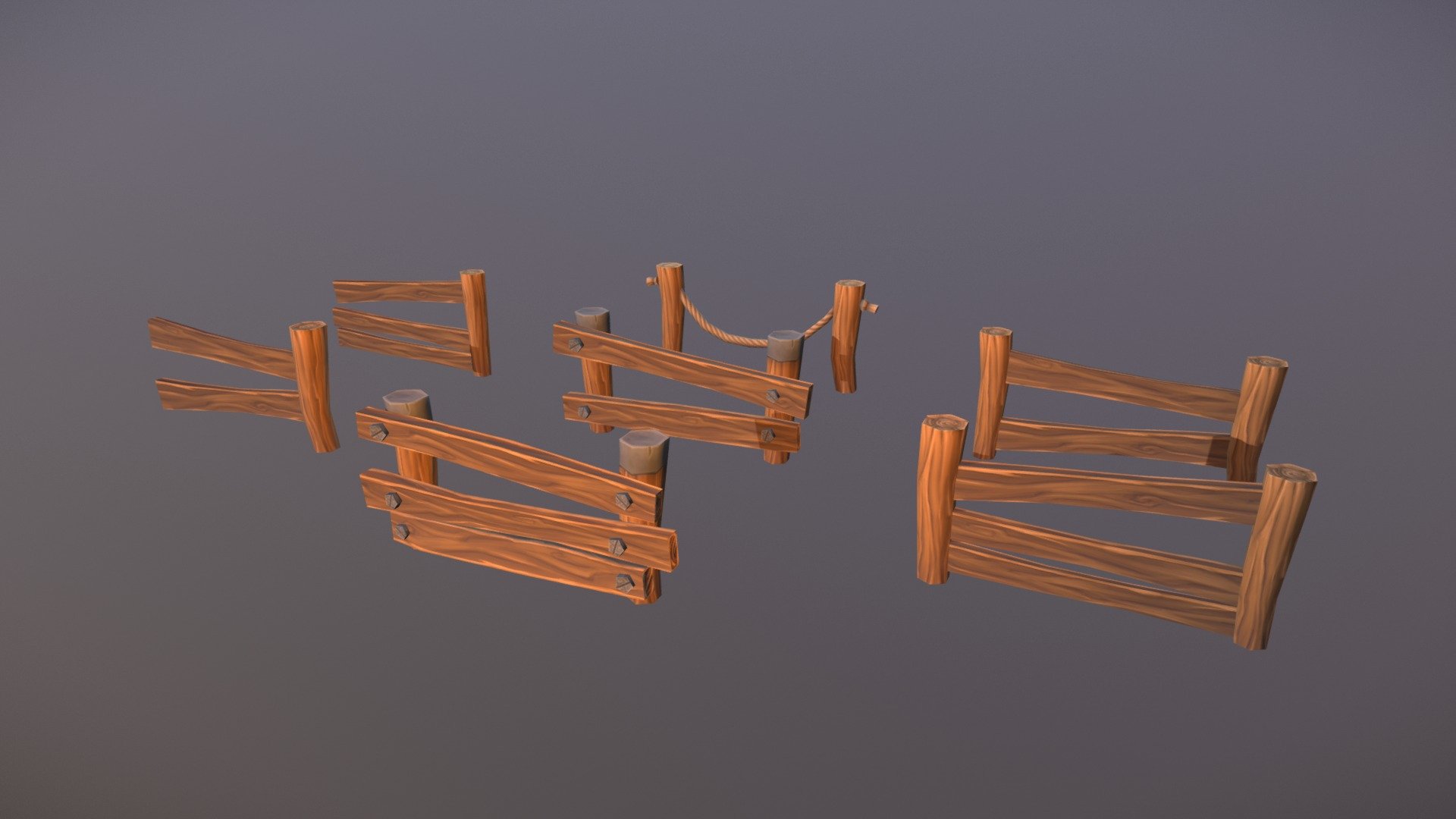 Fences Assets - 3D model by Evelyn Gardner (@evelyngardner) [5155fb5 ...