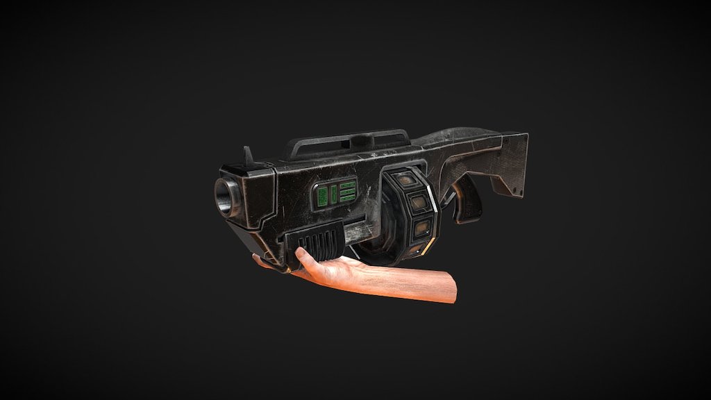 Animated Quake2 Shotgun - 3D model by soulmarine [51570c5] - Sketchfab