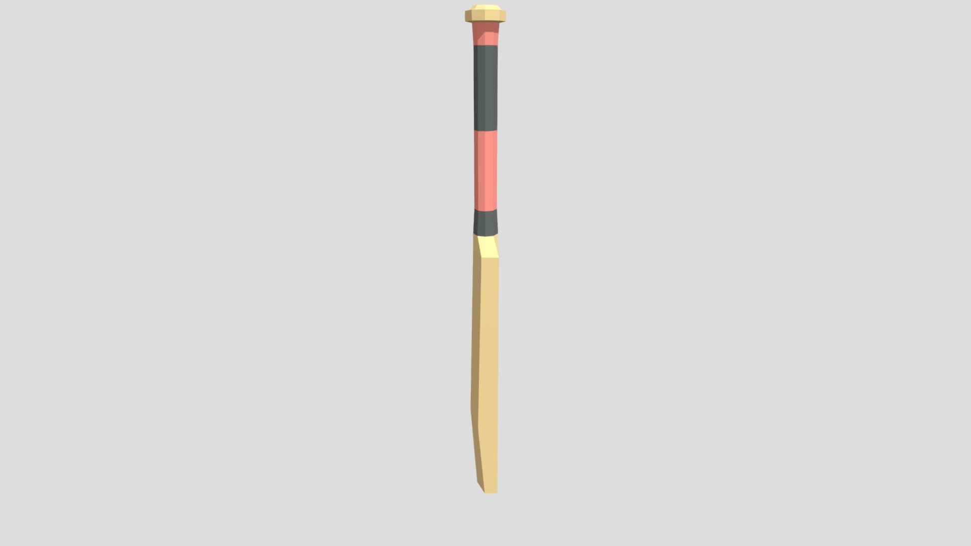 Cricket bat from Poly by Google - 3D model by IronEqual (@ie-niels ...