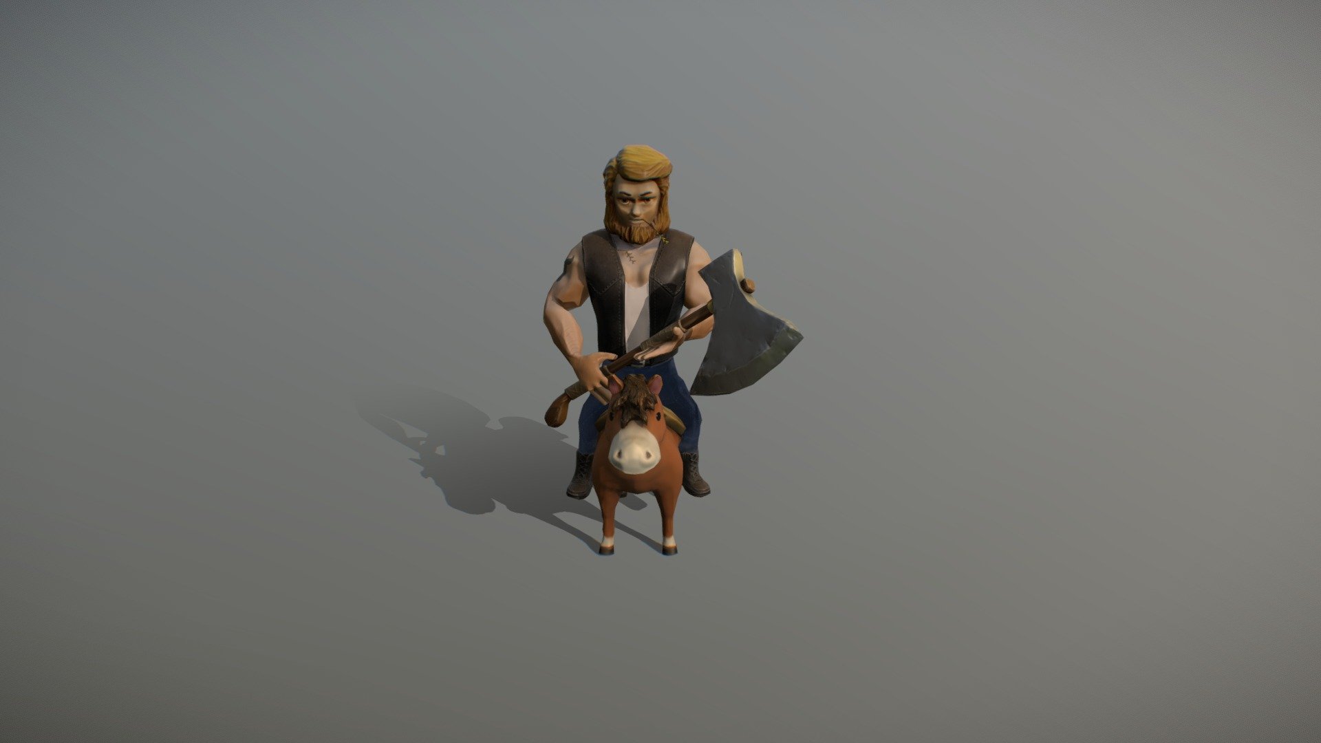 Lumberjack - 3D model by wonzh [5158459] - Sketchfab