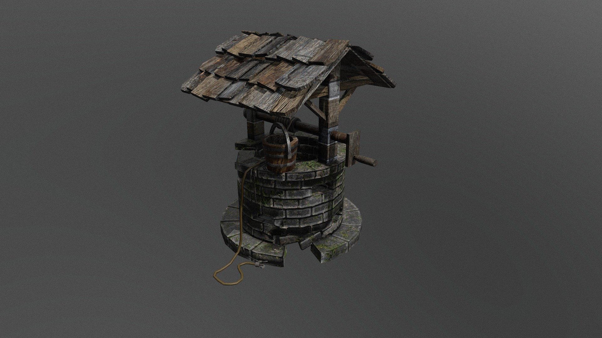 Old well (version 3) - 3D model by Selax [5159943] - Sketchfab