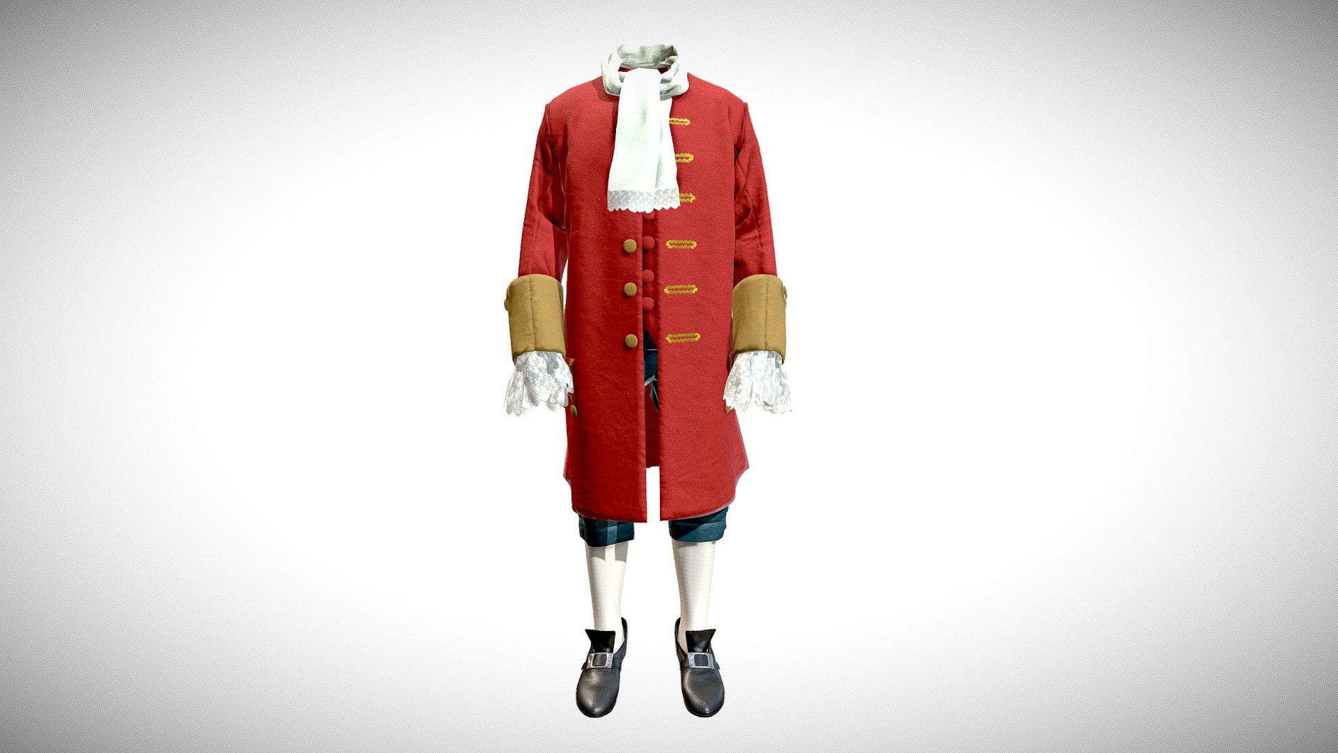 Dwarf's costume from a historical engraving - Download Free 3D model by ...