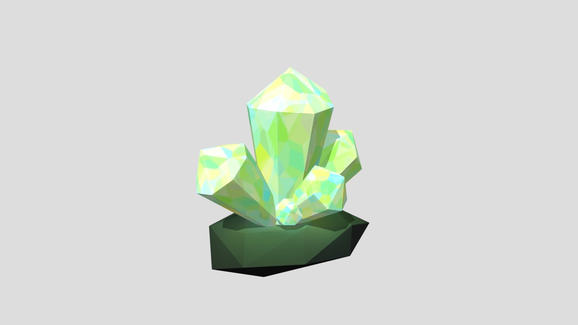 Crystal - 3D model by satochibi [515aa03] - Sketchfab