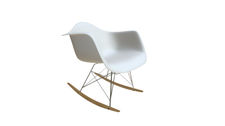 Eames Rocker Base chair - Archviz Masters - 3D model by Archviz Masters ...