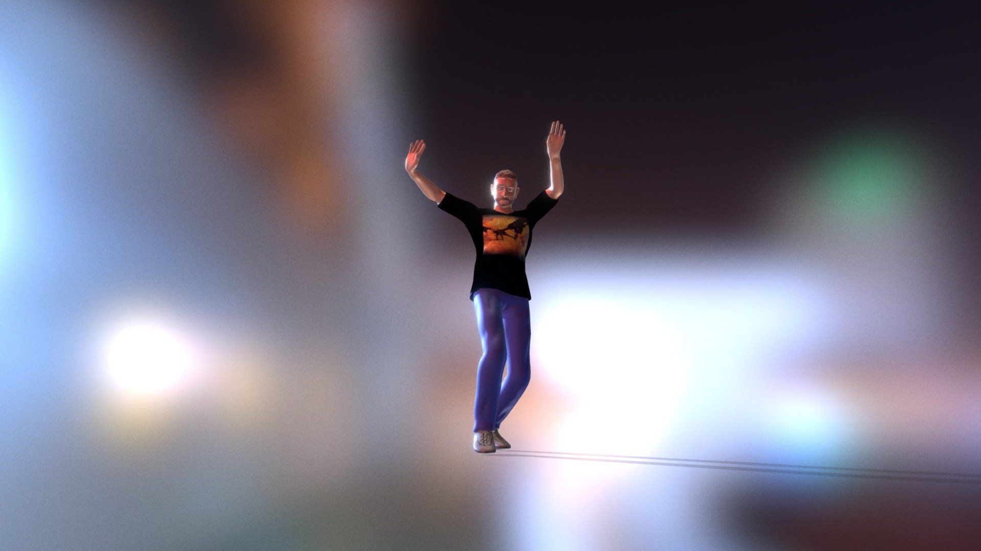 Dancing - 3D model by pfranceart [515ba41] - Sketchfab