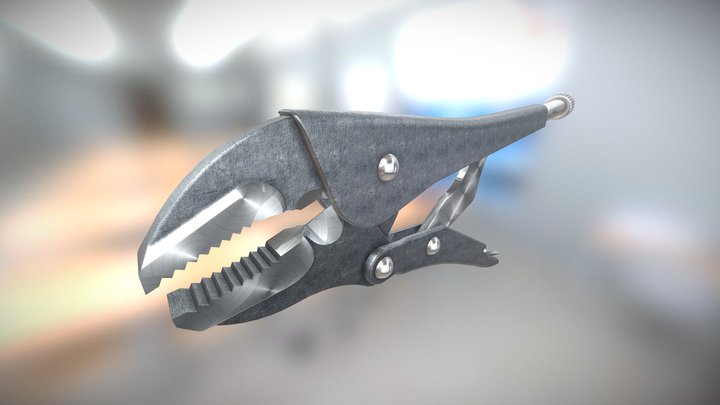 Locking-pliers 3D models - Sketchfab