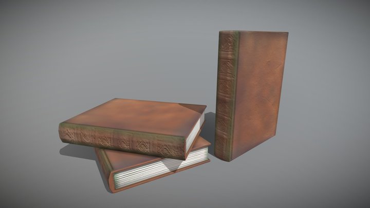 Old-book 3D models - Sketchfab