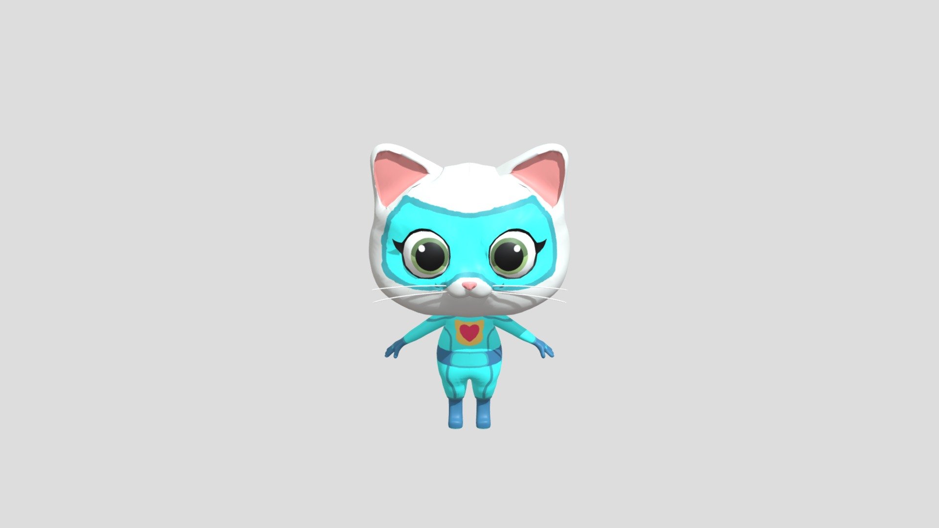 Bitsy (SuperKitties) - Download Free 3D model by theamazingdonovan207 ...