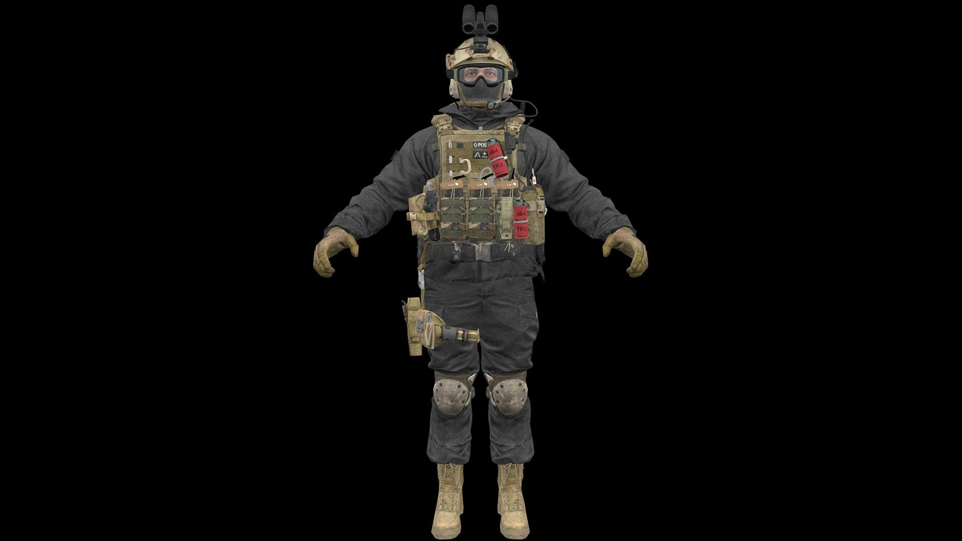 COD Mobile - Mil-Sim Shadow Company III - 3D model by 3XtrEmE [515fa6d ...