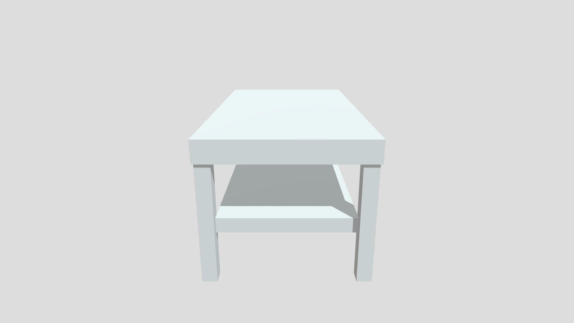 White desk - Download Free 3D model by Mcx1m (@maximmihajlovich ...