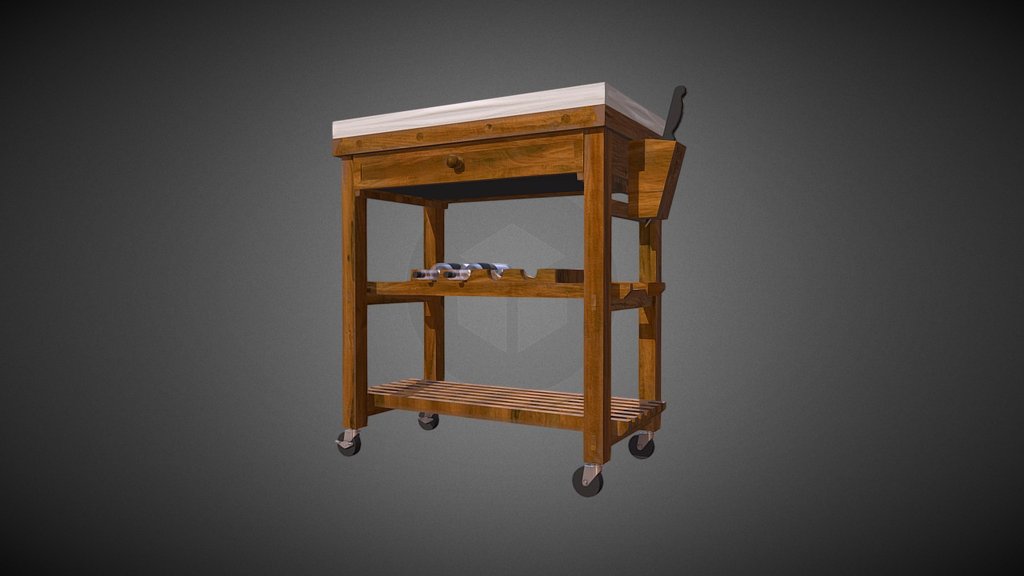 Server Buffet - Download Free 3D model by Francesco Coldesina ...