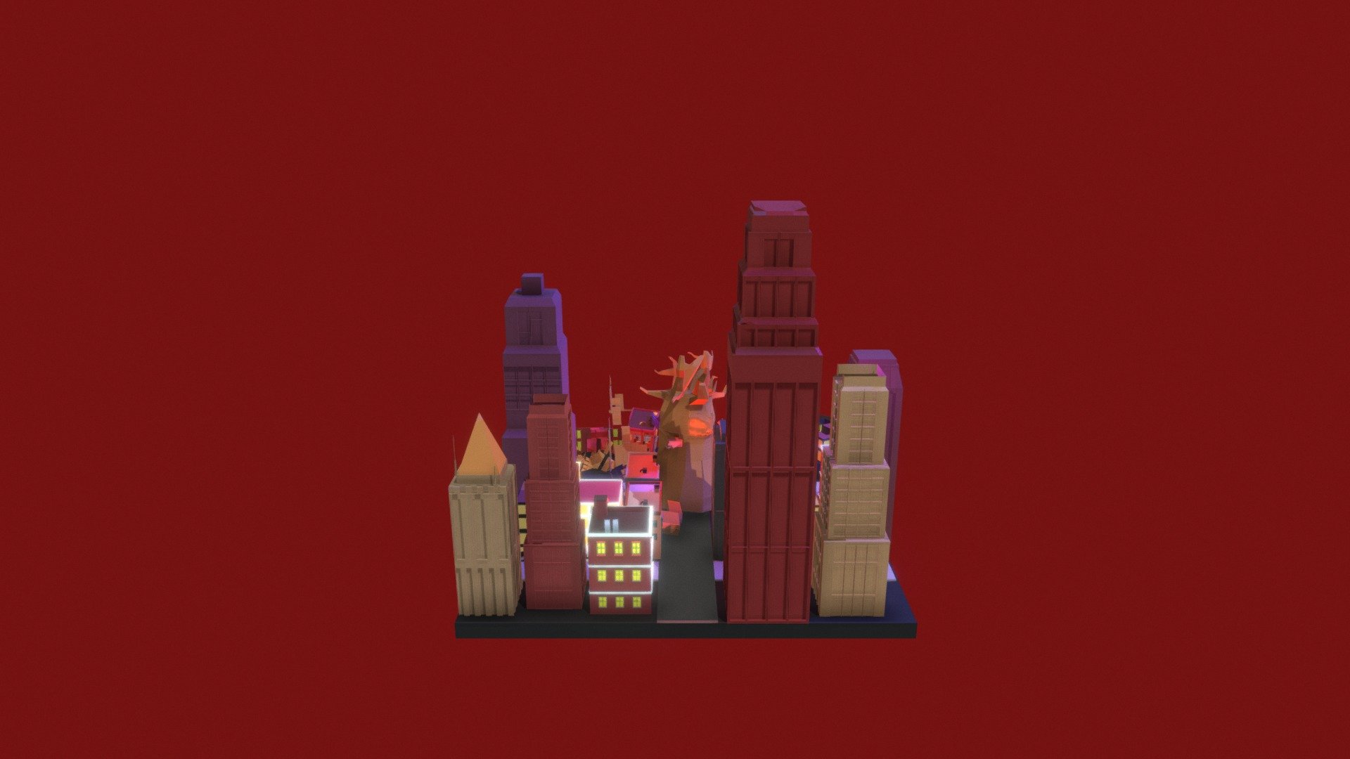 Cube World DDM - 3D model by PatrycjaSledz. [5163669] - Sketchfab