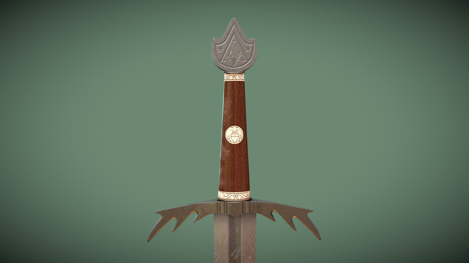 The Stag's Strength - Download Free 3D model by Jordan Ashton Talley ...