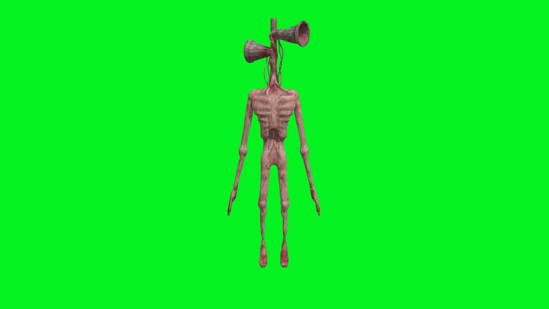 horror-skunx-siren-head-model@Forward Jump - Download Free 3D model by ...