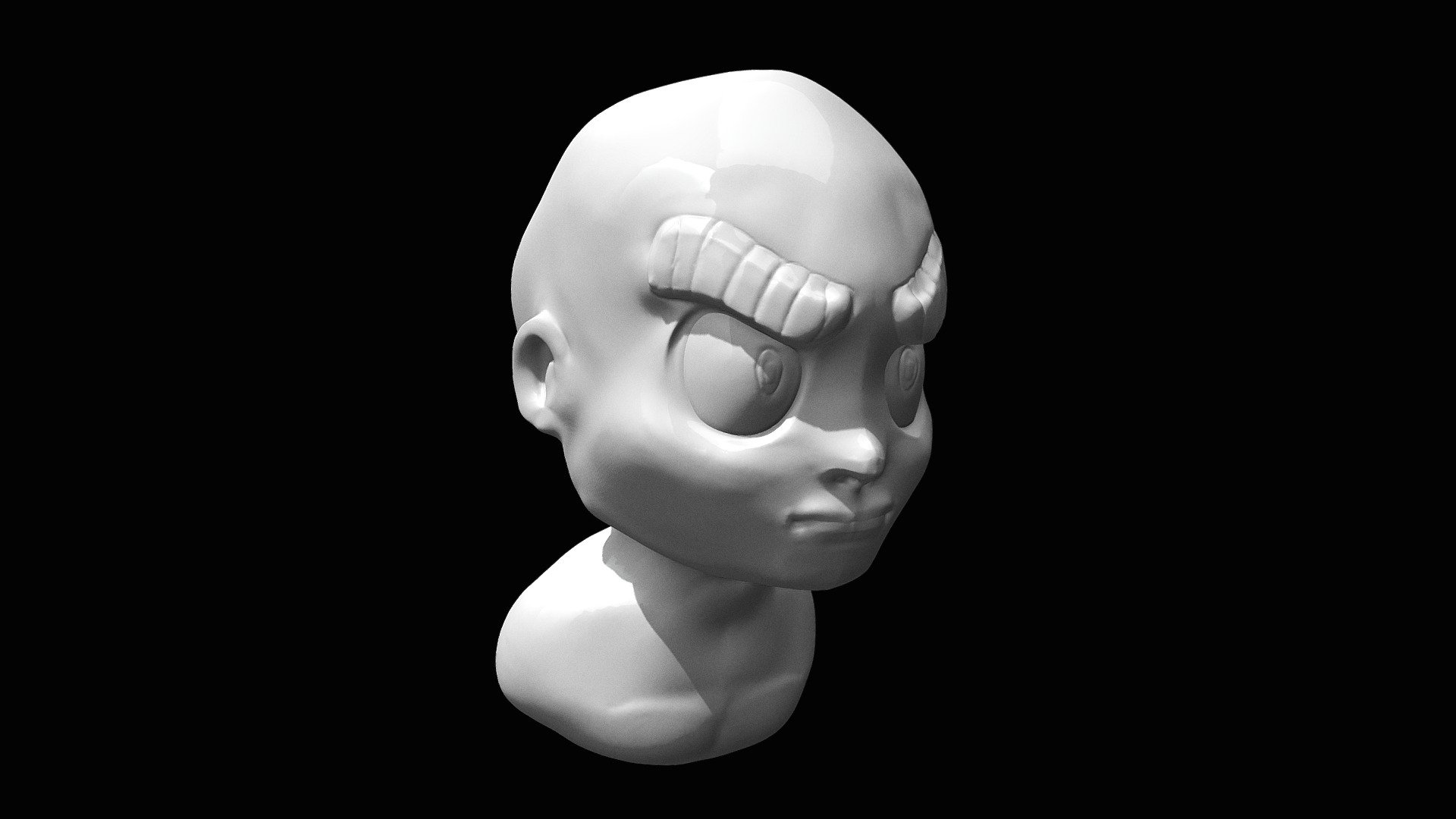 Sculptris Bust - 3D model by Tobias (@misterfox) [51669f6] - Sketchfab
