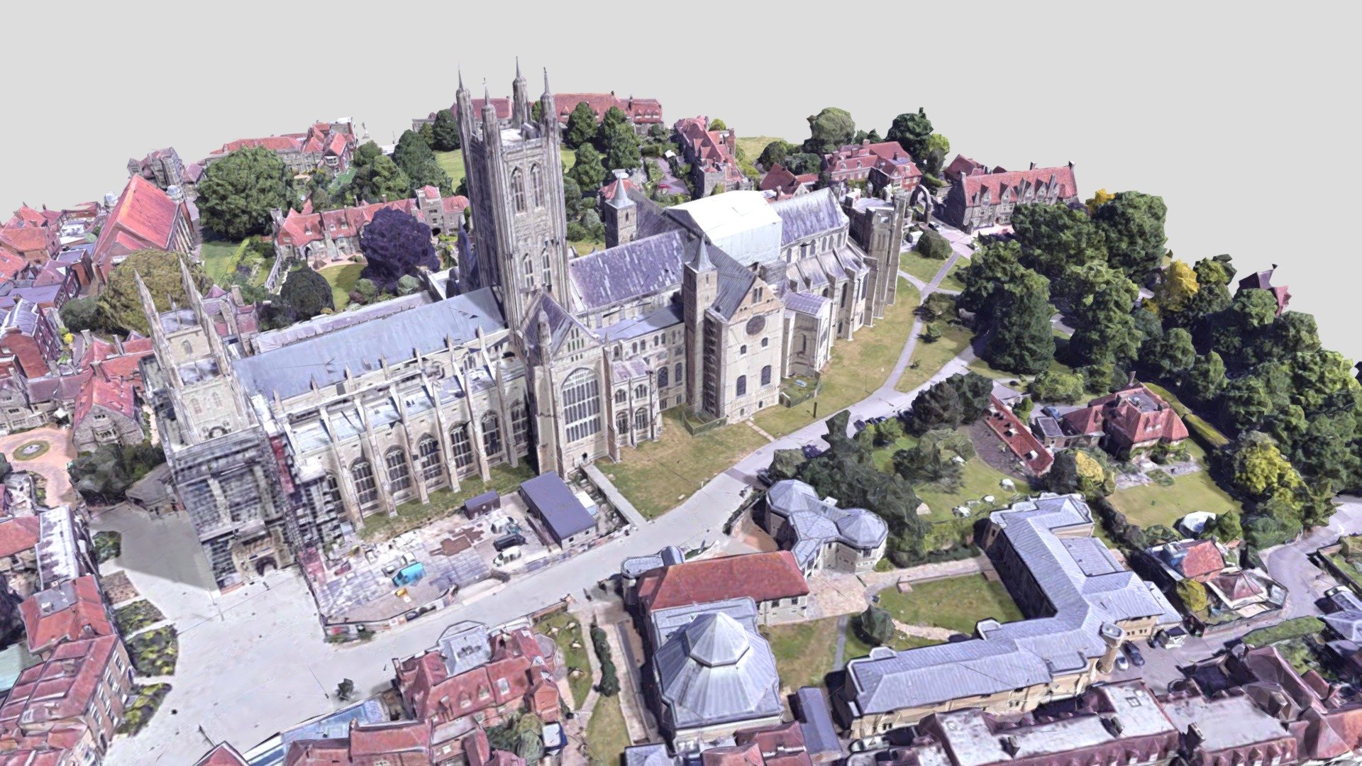CANTERBURY CATHEDRAL - Download Free 3D model by PeeJaa [5167d3e ...