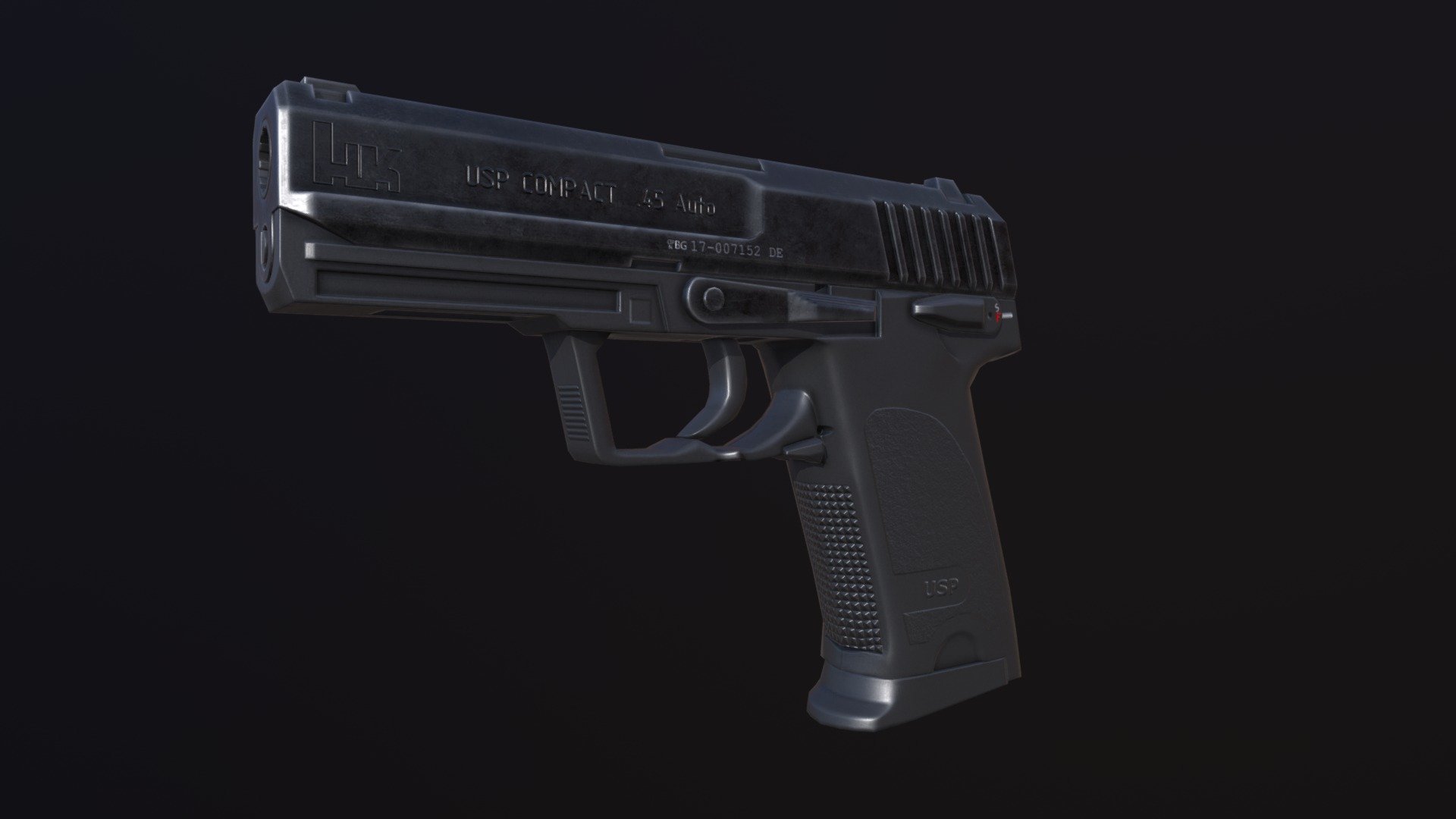 USP F2 - 3D model by biazettzo [5169152] - Sketchfab