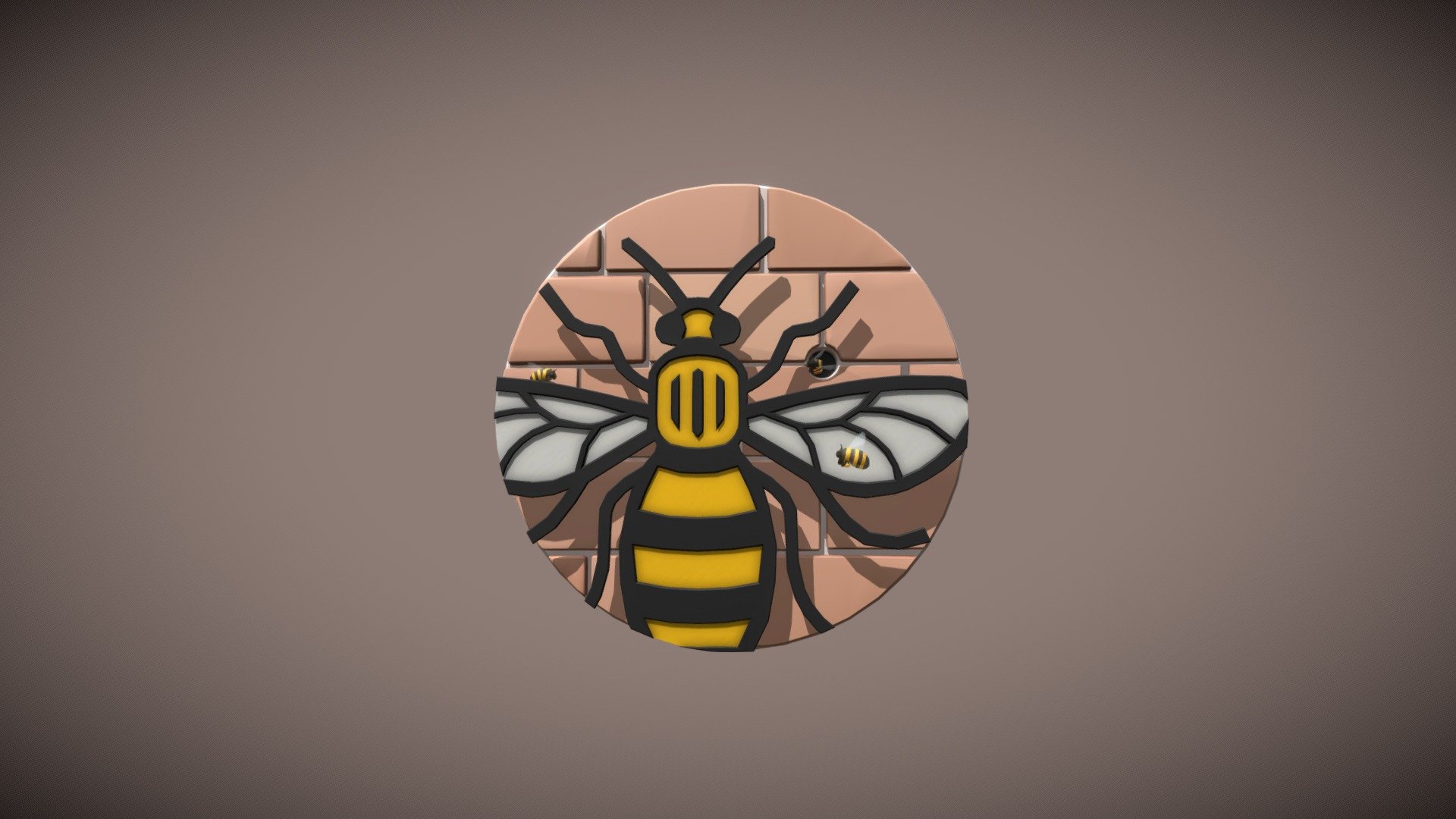 NFA Weekly 11 - Bees - 3D model by puppetsquid [516933d] - Sketchfab