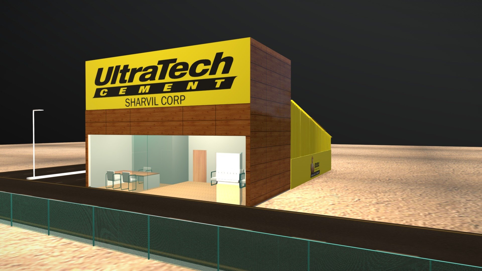 Ultratech Cement Sharvil Corp - Download Free 3D model by Ravi Teja VFX ...