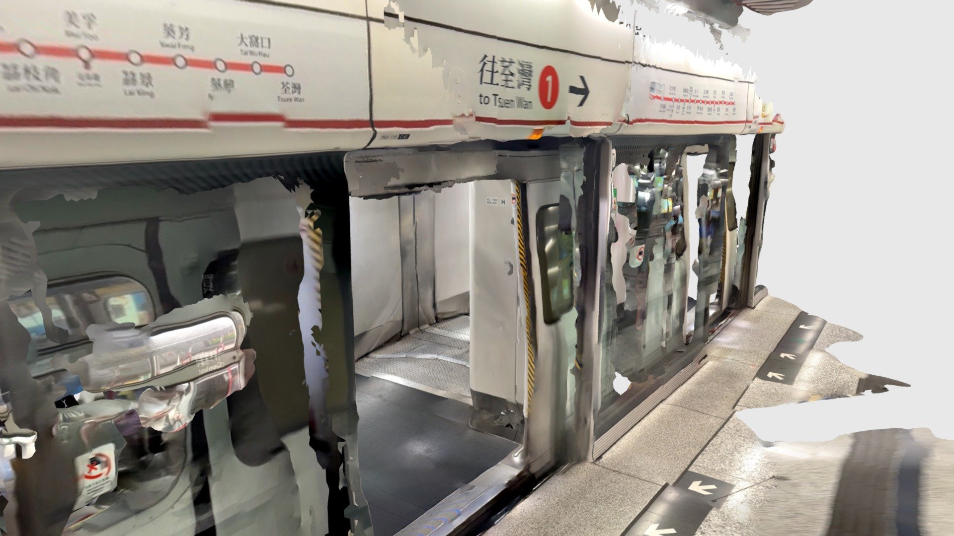 Hong Kong MTR Snapshot - Download Free 3D model by Sky Lim Universe ...