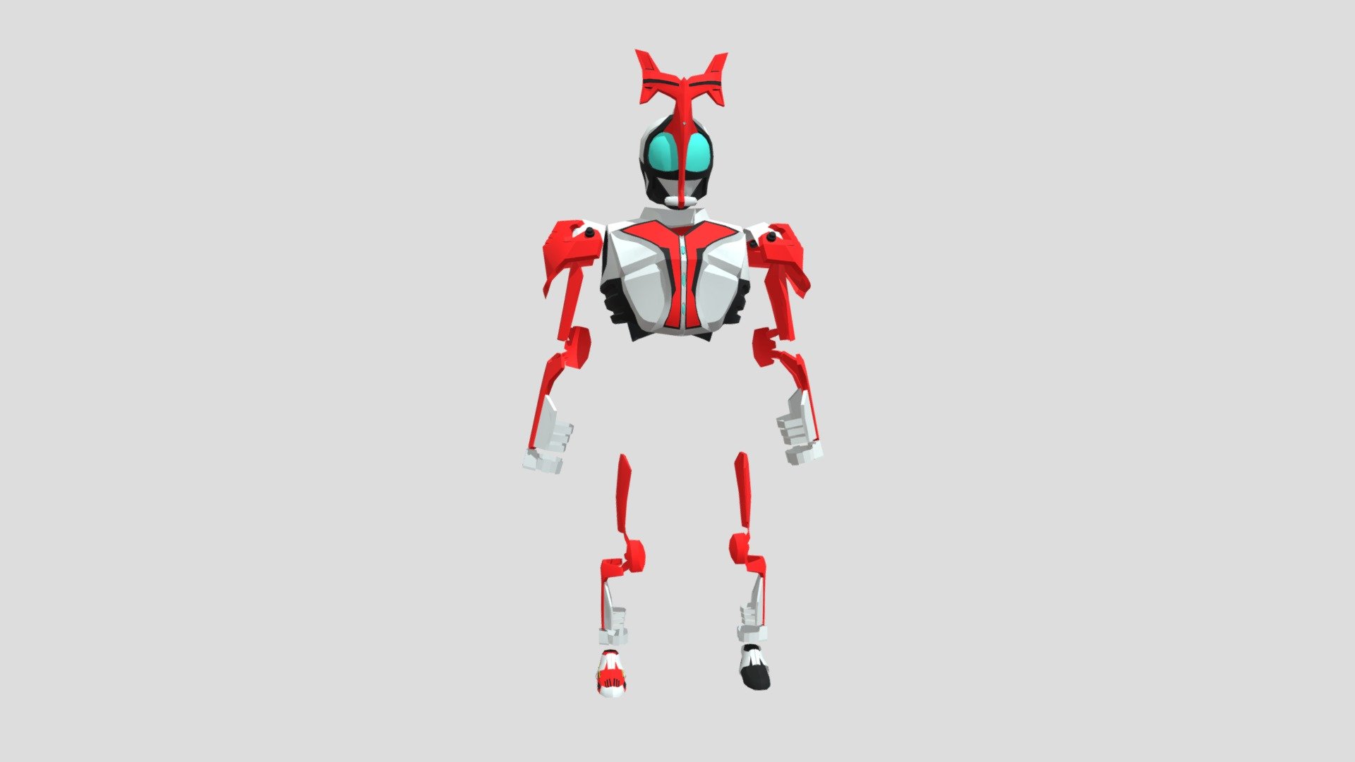 Full suit Kabuto hyper form - 3D model by GunGin [516c7e6] - Sketchfab