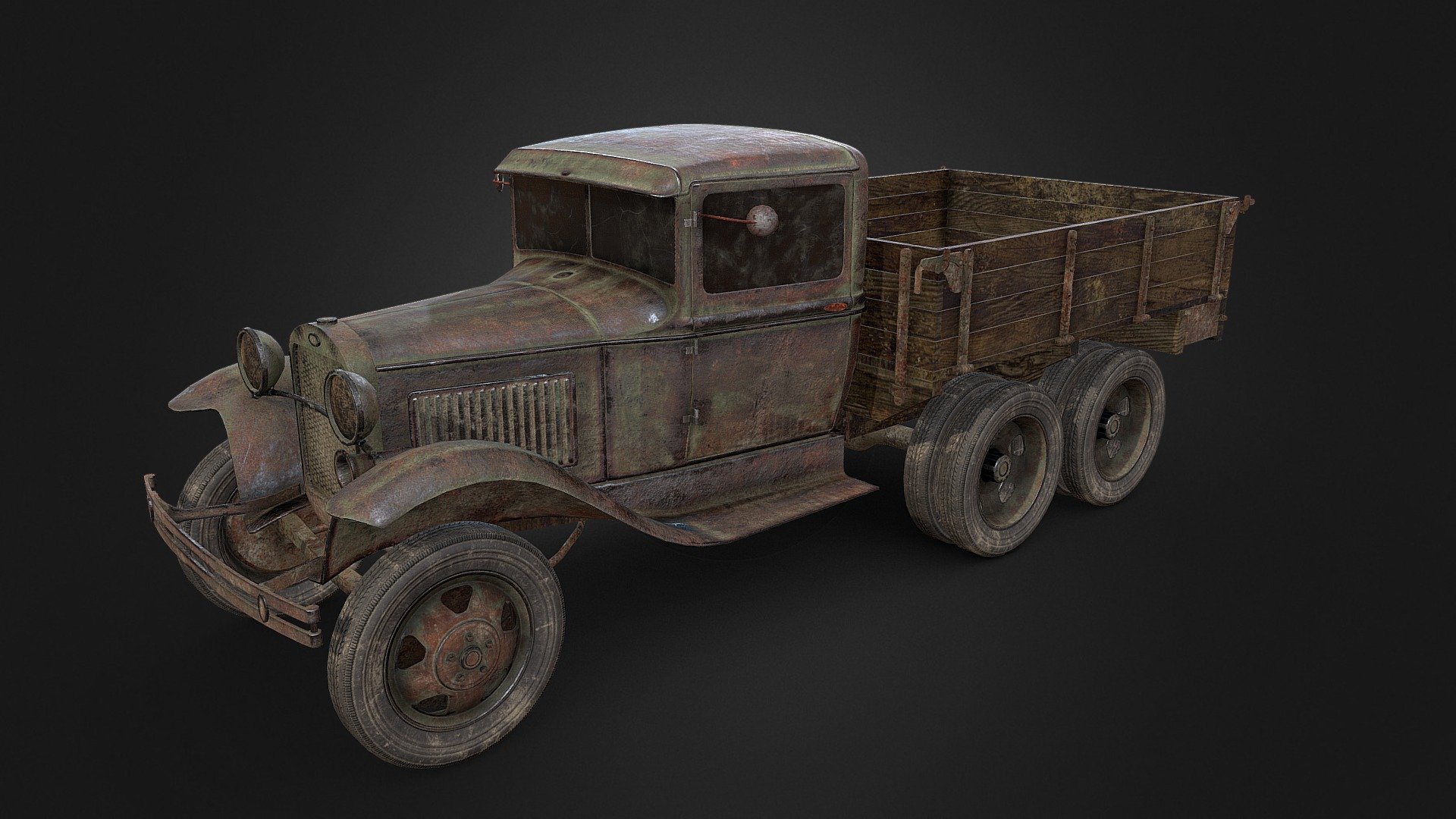GAZ AAA - 3D model by Cristian Iordache (@christian-mg) [516cb06 ...