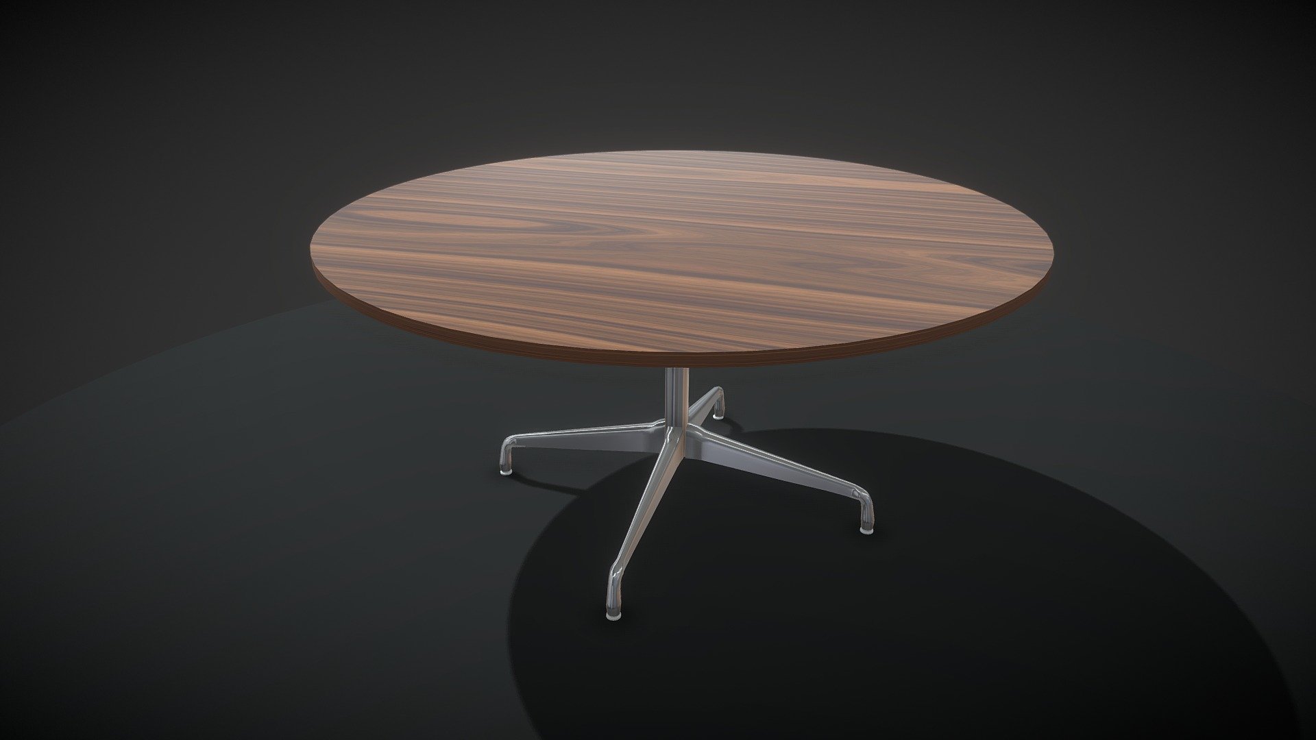Eames Round Conference Table - 3D model by vnuelondon [516cb72] - Sketchfab