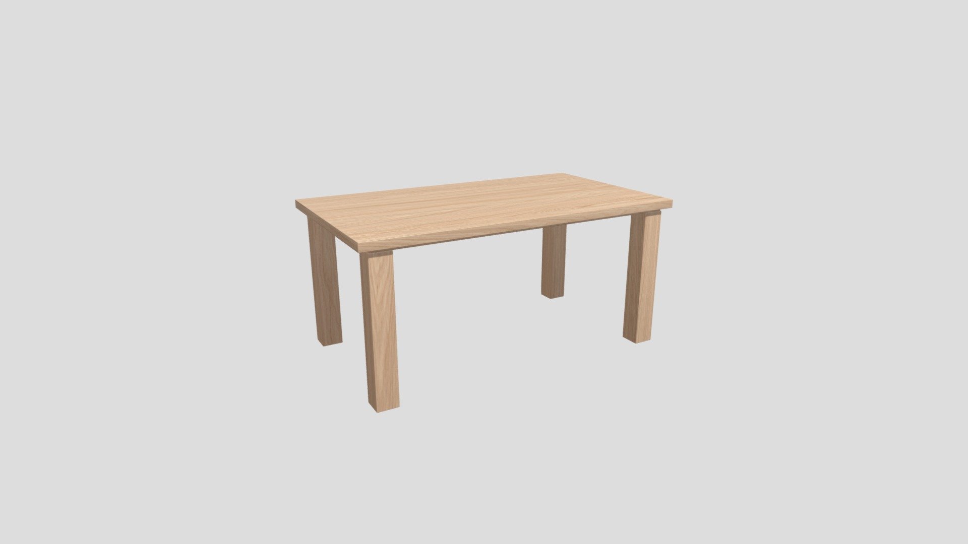 Portfolio entry - 004 (Table) - 3D model by bilal.abdulgaffoor [516f023 ...