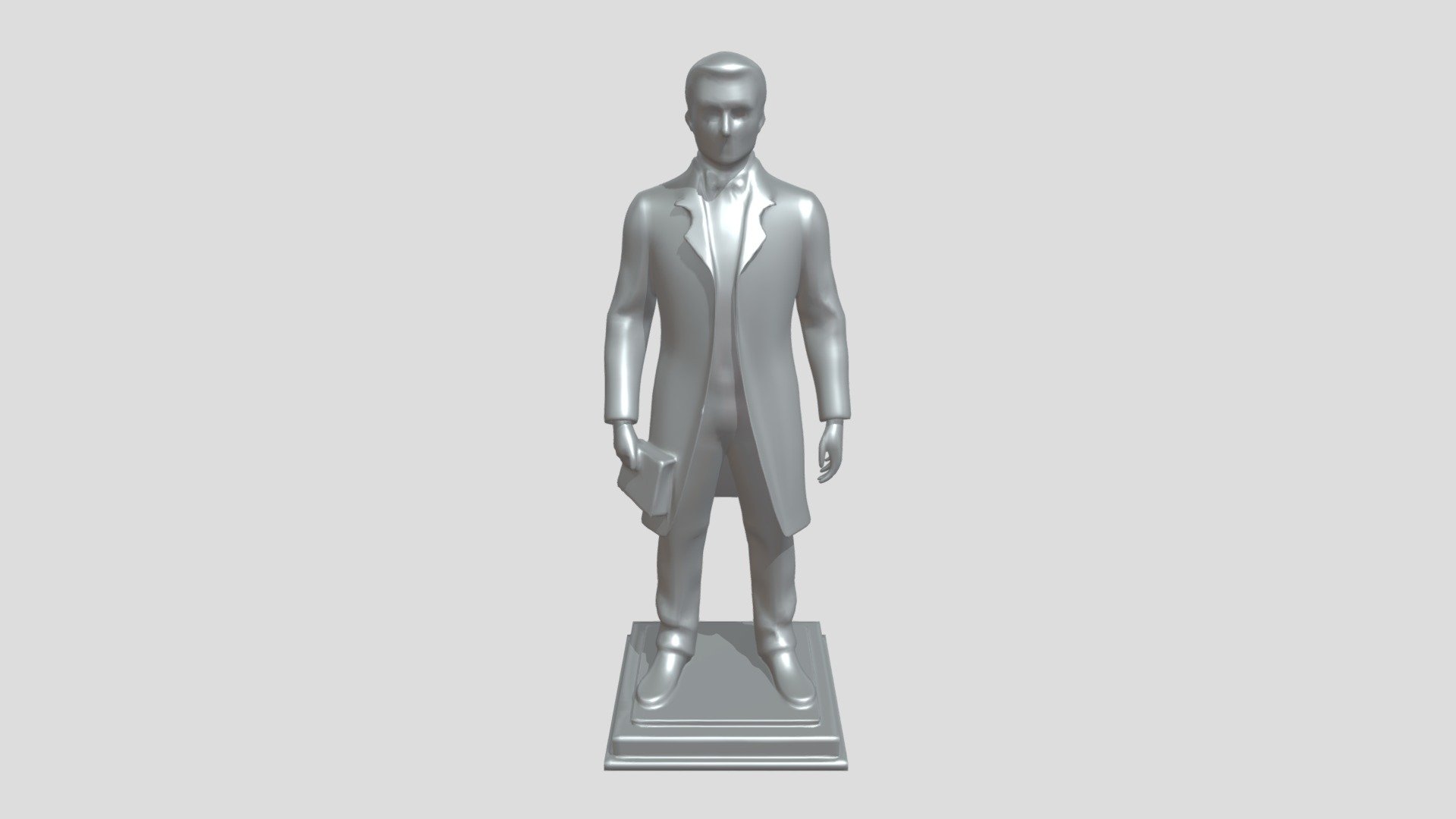 statue of a historical figure - 3D model by nelvinjay.berou [517032c ...