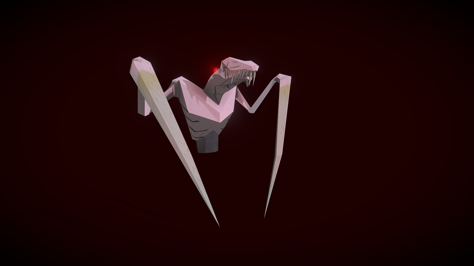 Melee Enemy - Neon Demon - 3D model by Dazariath [517067c] - Sketchfab