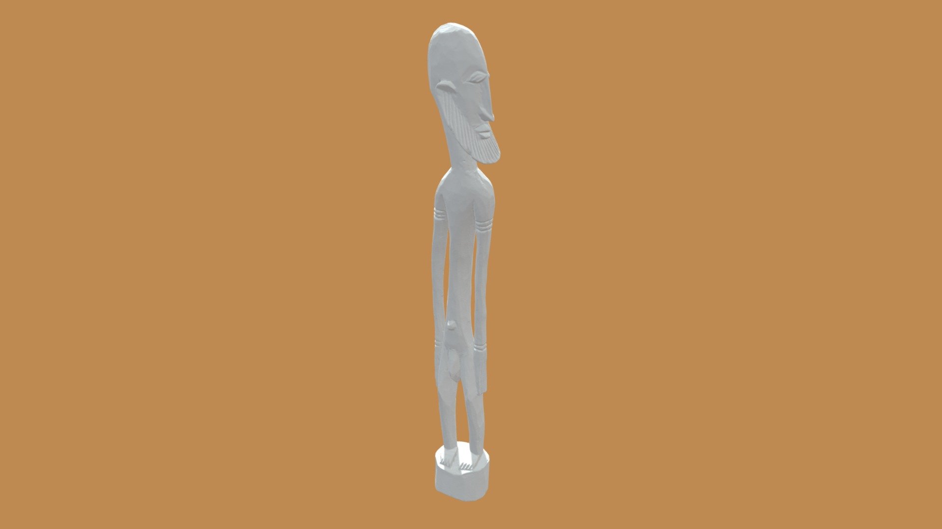 Male African Figure - 3D model by B3D Labs (@B3DLabs) [5172ad3] - Sketchfab