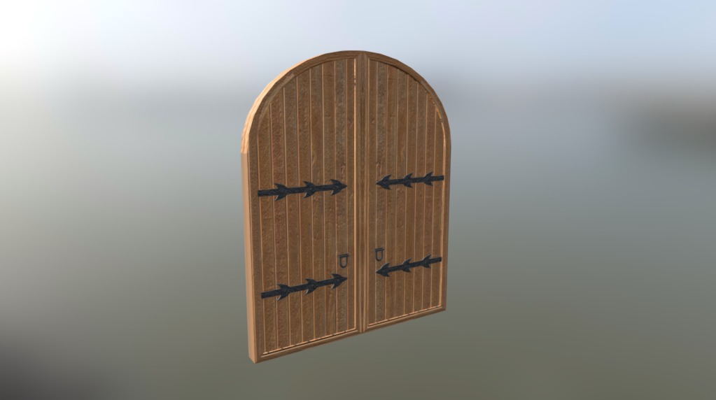Grand Door - 3D model by griffinhay [5175303] - Sketchfab