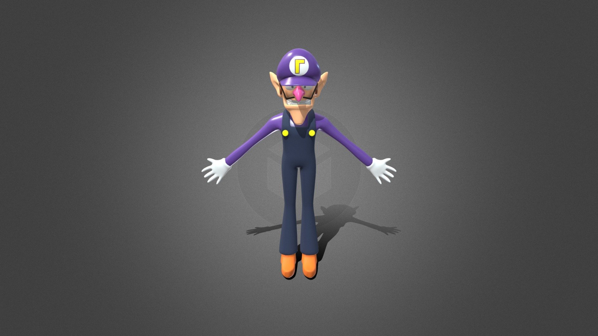 Waluigi - Download Free 3D model by JoseLuisPerezIbsen (@ZerJopEce ...
