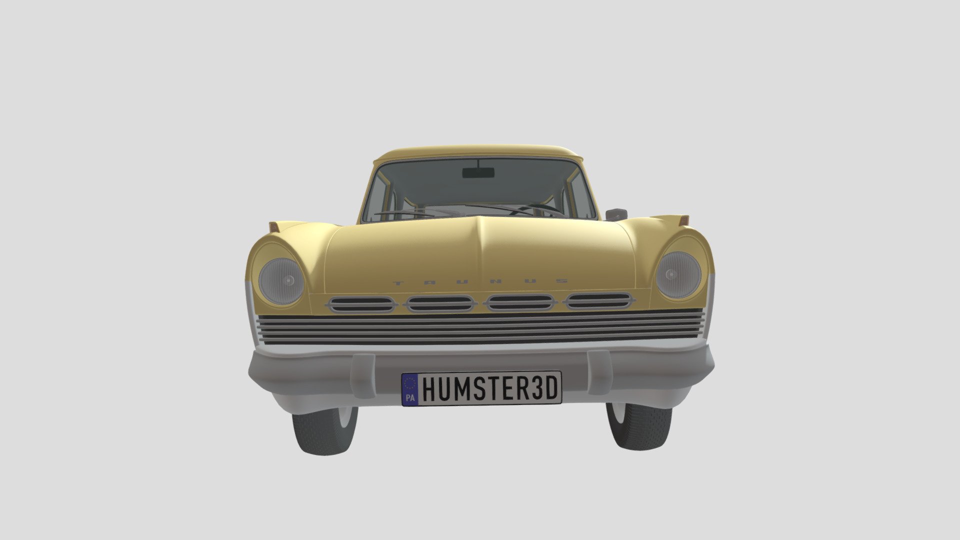 Ford Taunus P2 17M kombi 1957 - Download Free 3D model by Nieve5677 ...