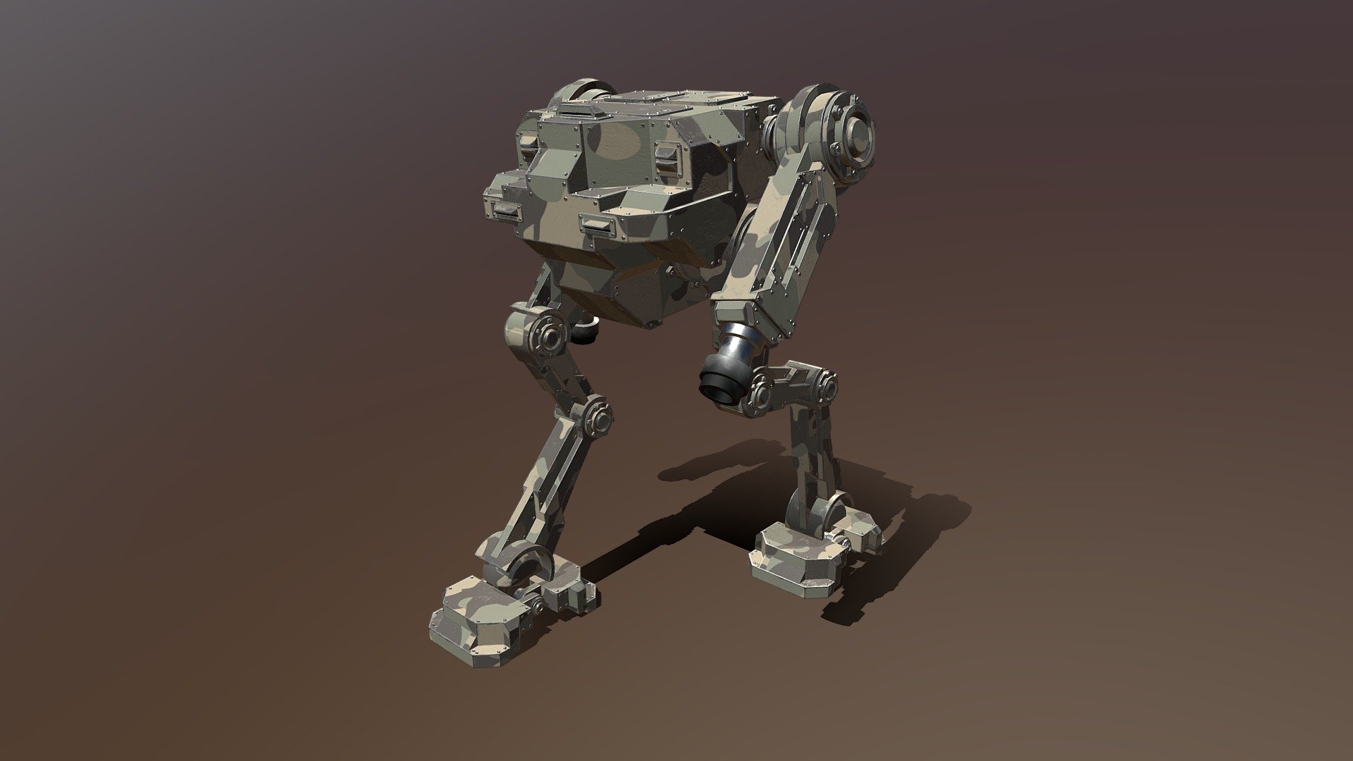 Mech 03 - Goliath - 3D model by jangbrao [51784c1] - Sketchfab
