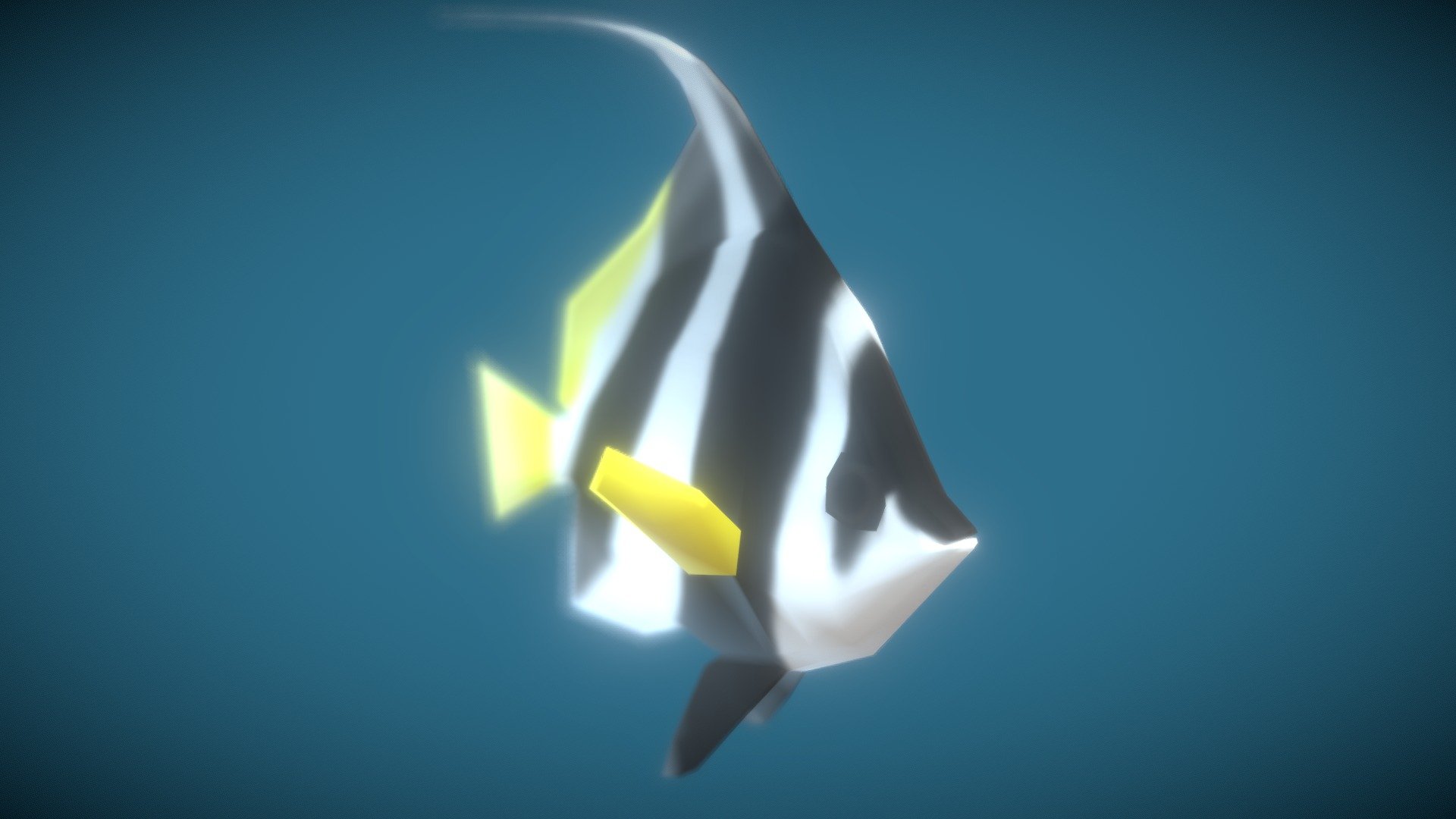 Schooling Bannerfish - 3D model by CatfishYAY [517c441] - Sketchfab