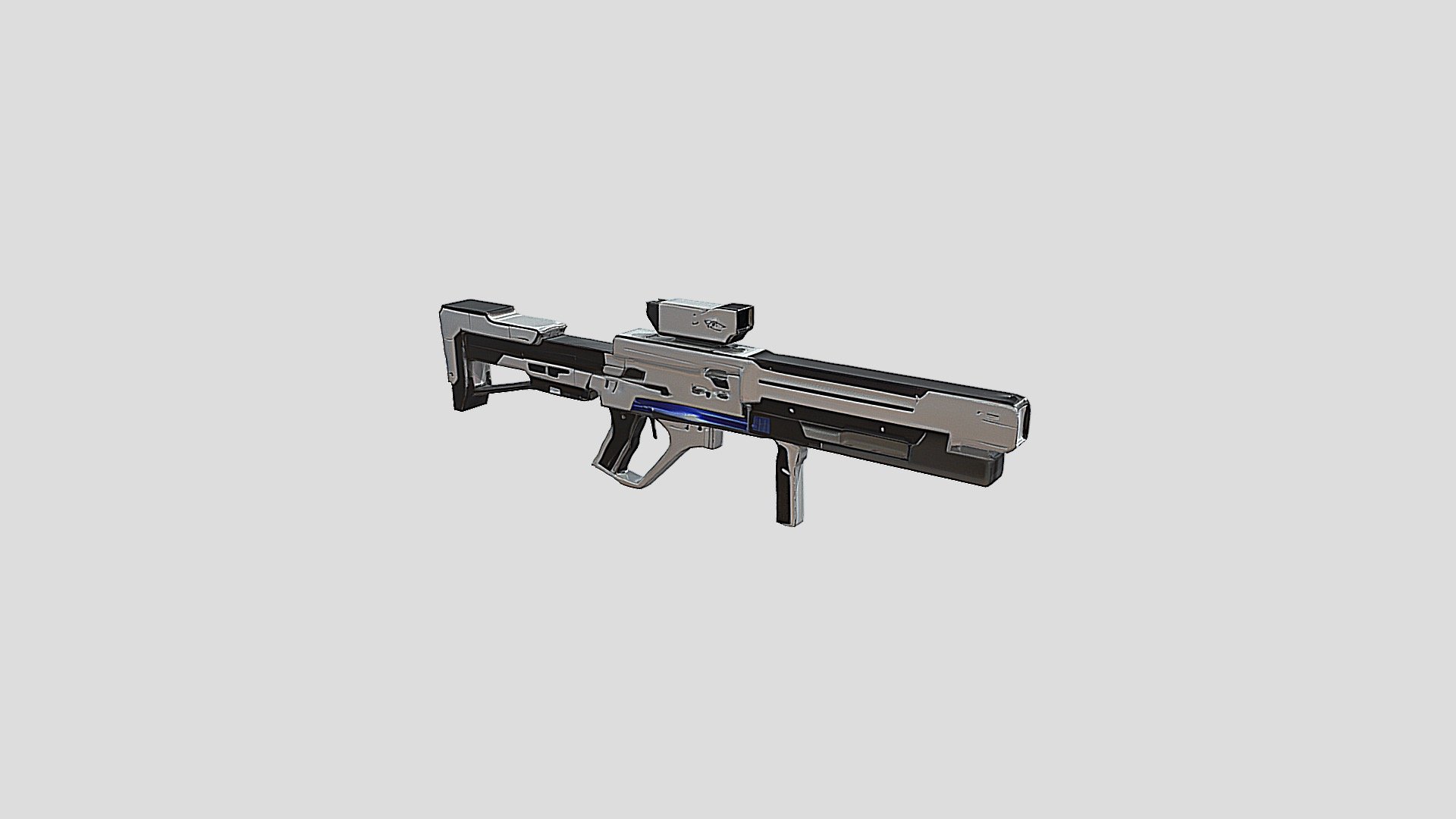 Futuristic sci-fi weapon - Download Free 3D model by NekaGames (@david ...