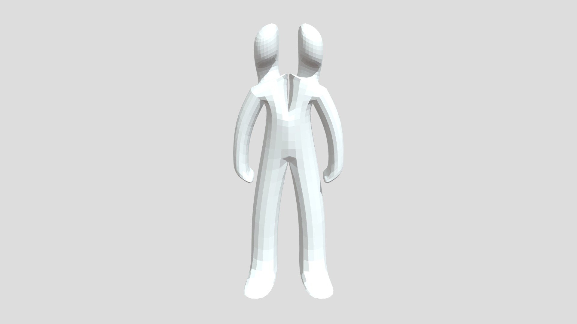 2-headed human low poly - Download Free 3D model by jostleGames ...