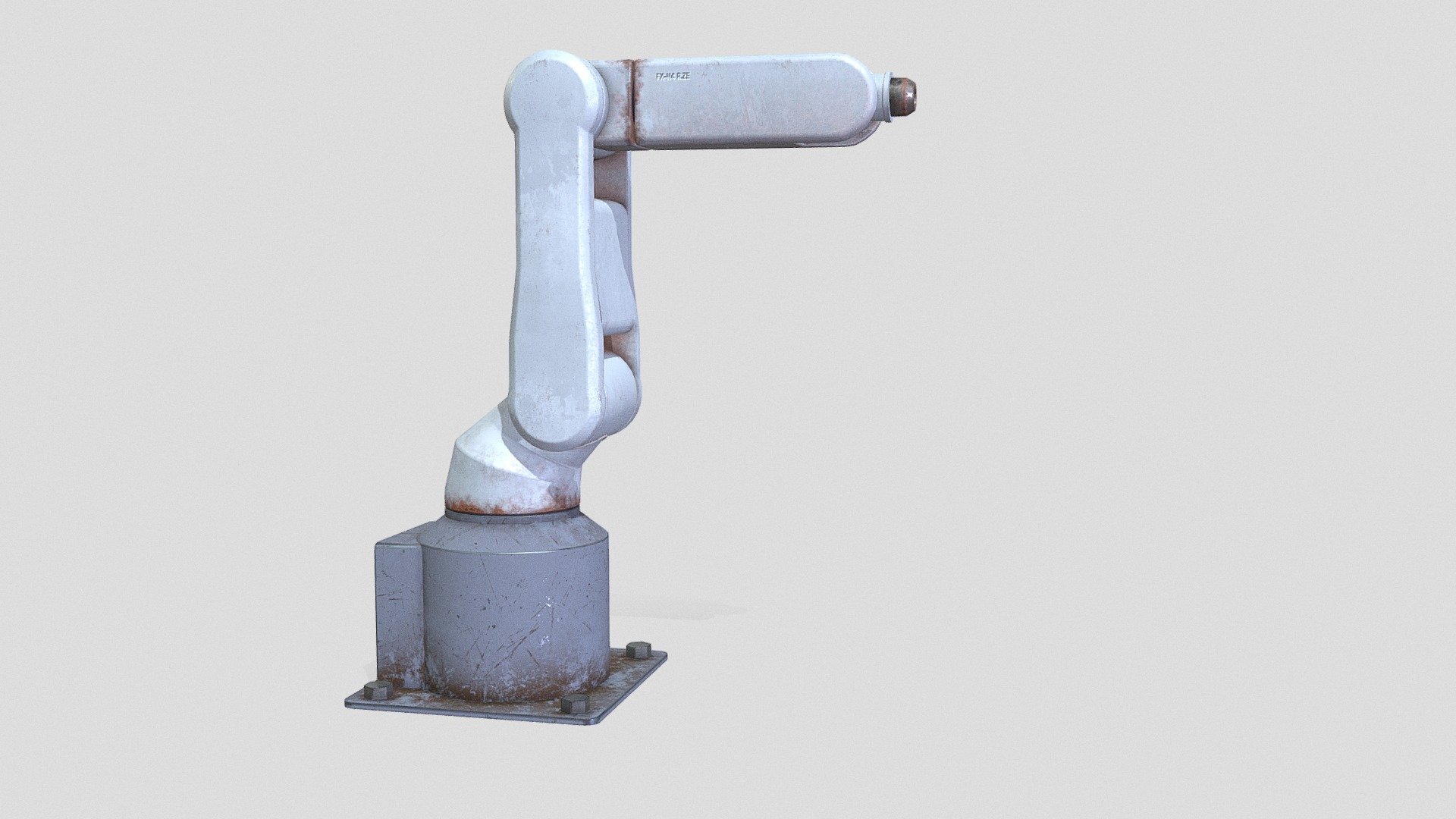Robotic Arm - 3D model by fahrezafitipaldi [517fd56] - Sketchfab