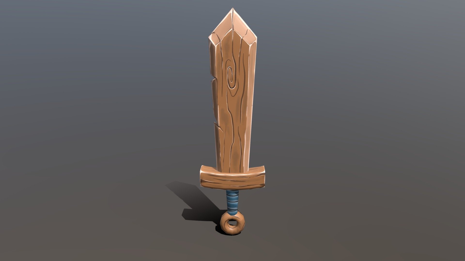 Wood sword - Download Free 3D model by Hanhan Lin (@HanhanLin) [51808c3 ...