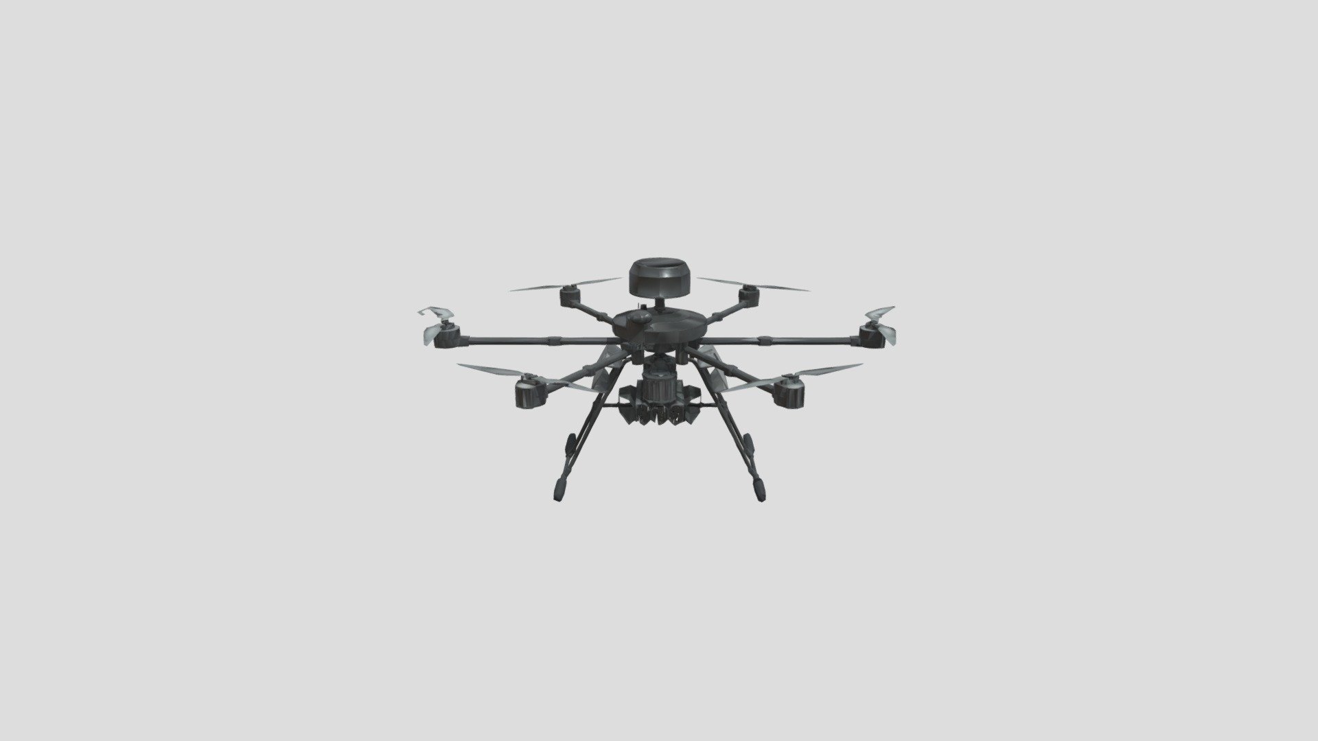 Multi-rotor drone with camera - 3D model by Kinn (@molinaignacio21 ...