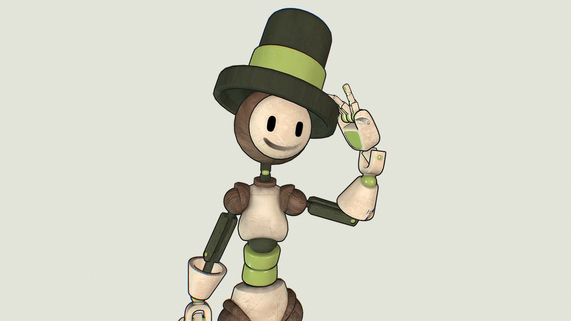 Piorunski - chestnut man - 3D model by heim (@hheim) [51848bc] - Sketchfab
