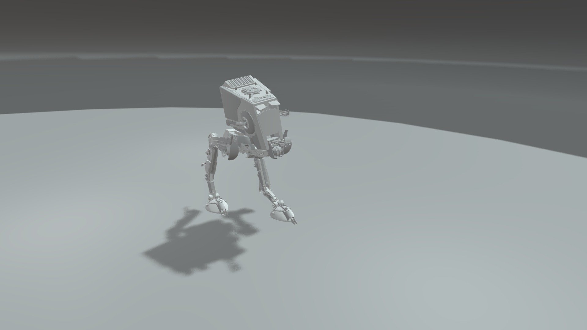 ATST Walk - 3D model by Trenton Wright (@moistmind) [5186901] - Sketchfab