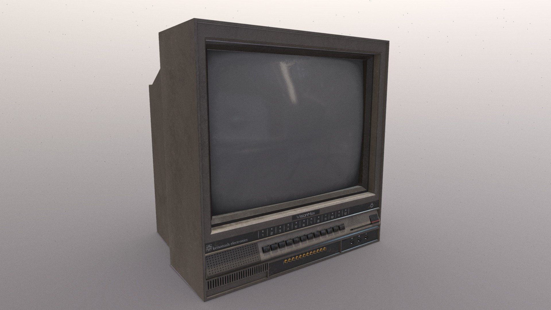 Vintage TV - 3D model by kenonash (@sabinapawlow) [5186eb3] - Sketchfab